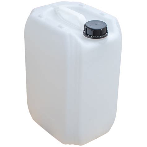 20 Litre Stackable Plastic Jerry Can Natural Direct Water Tanks