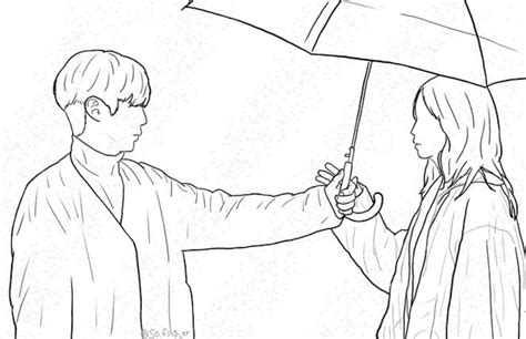 드라마 [그해 우리는] 장면 드로잉 일러스트 포트폴리오 크몽