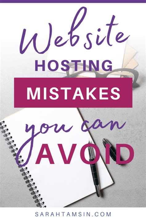 The Biggest Web Hosting Mistakes To Avoid Sarah Tamsin