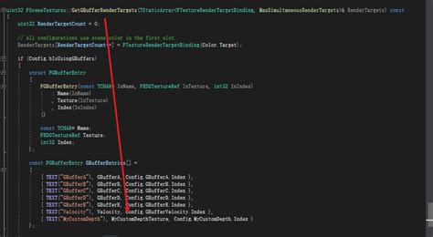 creating a new gbuffer in unreal5 风中追风