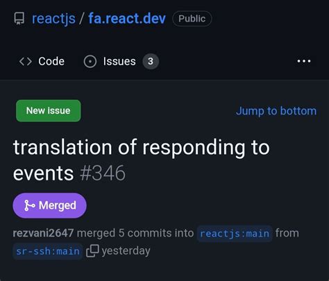 Reihaneh Sadat Shokouhi On Linkedin Reactjs Opensource Reactjsdocument