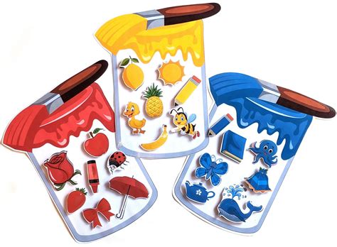 Color Sorting Jars Color Matching Activity Learning Colors Babe Activity Homebabe