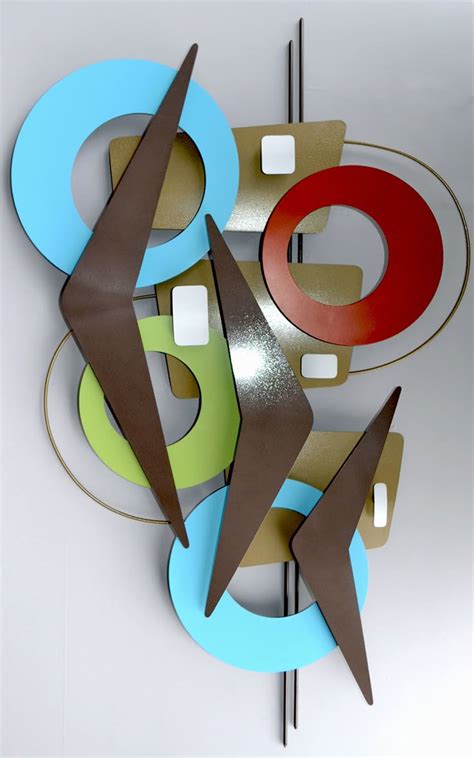 Images About Atomic Clock On Pinterest Mid Century Modern Metal Walls And Metal Wall Art