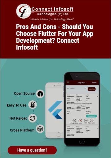 Pros And Cons — Should You Choose Flutter For Your App Development