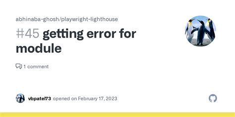 getting error for module · issue 45 · abhinaba ghosh playwright