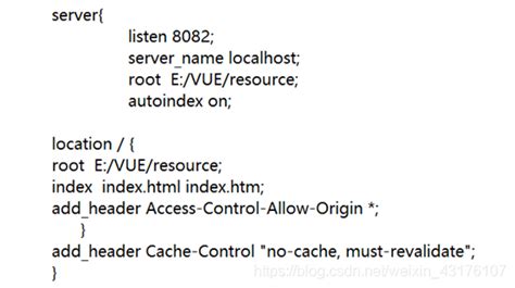 在windows下利用nginx搭建静态资源服务器静态服务安装windows Csdn博客