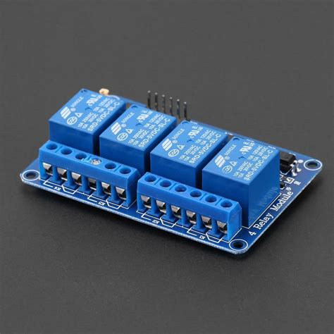 Modulo Relay Switch Arduino Compatible 4 Canales 5v 10a Optoacoplado ⋆