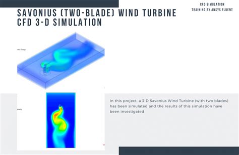 Vertical Axis Wind Turbine Training Package 8 Projects By ANSYS Fluent