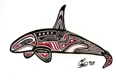 Northwestern Native American Art Killer Whale
