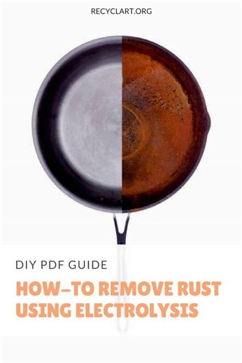 How To Remove Rust Using Electrolysis Recyclart