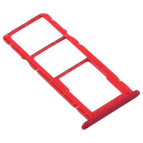 Sim Card Tray Sim Card Tray Micro Sd Card Tray For Huawei Y8s Red