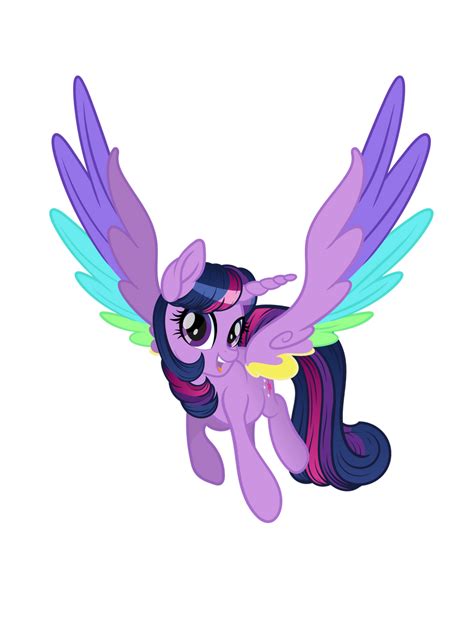 Rainbow Wings Twilight Sparkle By Santamouse23 On Deviantart