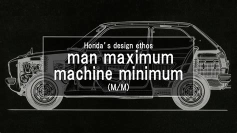 Man Maximum Machine Minimum｜honda Technology｜honda