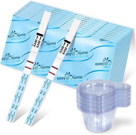 Easy Home Ovulation Test Strips 50 Ovulation Predictor Kit