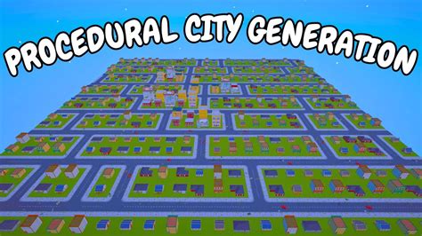 How I Added Procedural City Generation To My Game Devlog 1 Youtube