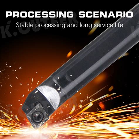 Sclcr Bore Turning Tool Sets Lathe Boring Bars Ccmt Carbide Insert Cnc