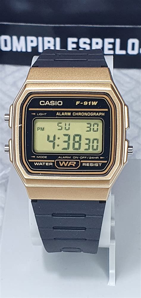 Vintage F 91wm 9a Irrompibles Relojes