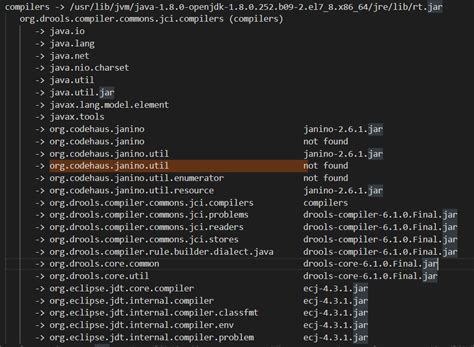Java Jdeps Command Reporting Package As Found And Then The Same