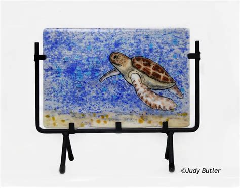 Sea Turtle Glass Art