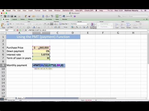 Pmt Function