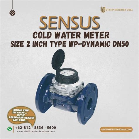 Water Meter Sensus 2 Inch Type Wp Dynamic Cold Water