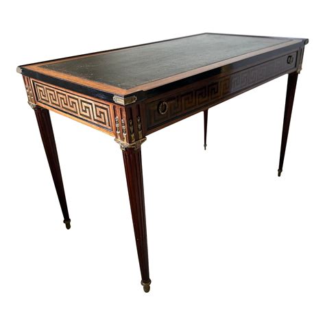 Leather Top Game Table Backgammon Board Chairish