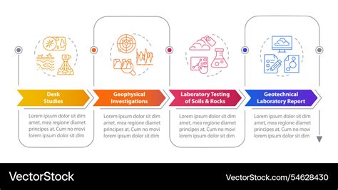 Geotechnical Investigation Rectangular Royalty Free Vector