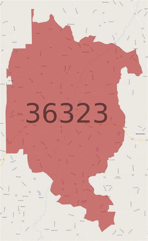Zip Code 36323