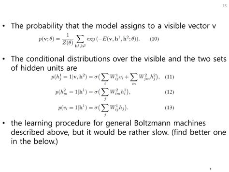 Ppt Deep Boltzmann Machines Powerpoint Presentation Free Download Id2387140