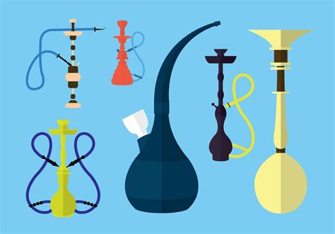 Hookah Vector Collection 95391 Vector Art At Vecteezy