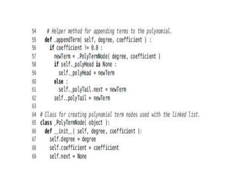 Unit 1 Polynomial Manipulation PPTX Programming Languages Computing