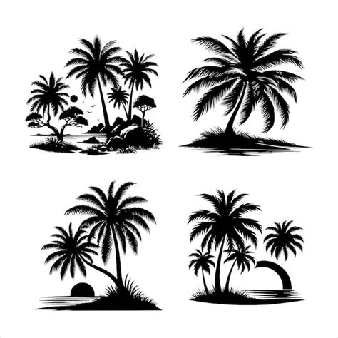 Premium Vector Coconut Tree Tropical Vector Design1