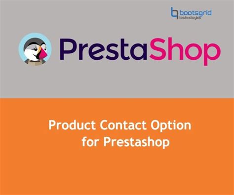 Product Contact Option Module Bootsgrid