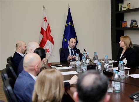 საქართველოს იუსტიციის სამინისტრო 🔷 იუსტიციის მინისტრი ანრი ოხანაშვილი მოადგილეებთან ერთად