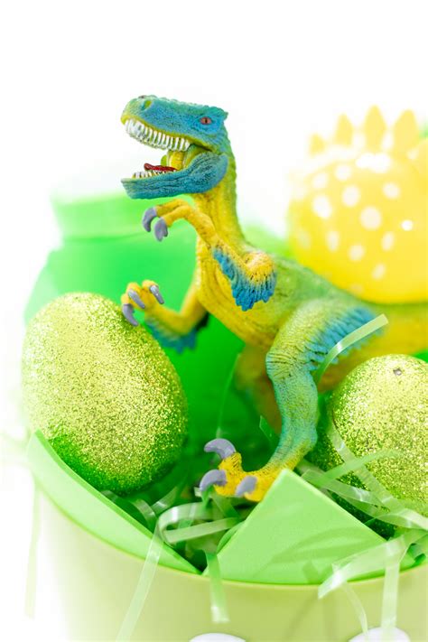 Dino Easter Basket Cutefetti
