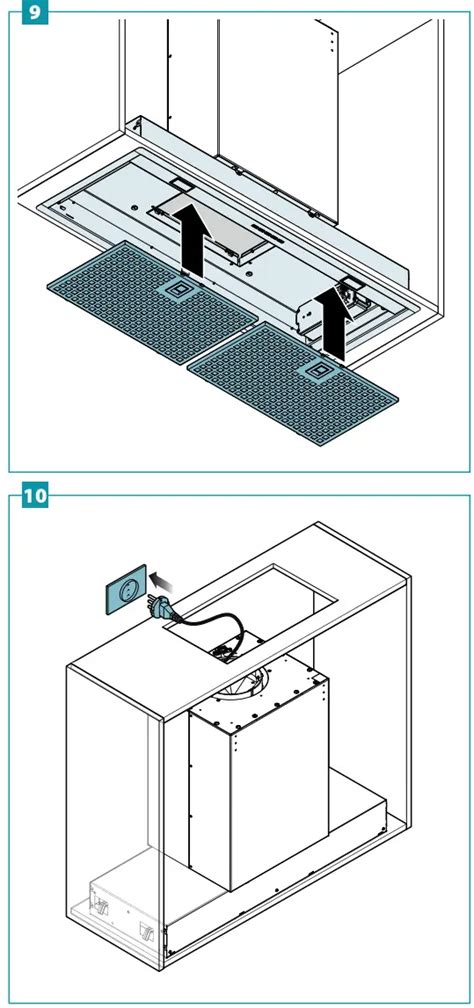 Falmec Nrss7700 Recessed Undercabinet Hood Instruction Manual