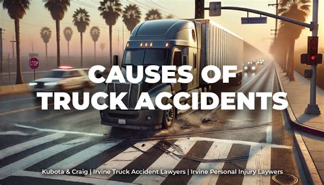 Common Causes Of Truck Accidents Kubota Craig