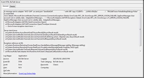 wcf sap user account not in validity date
