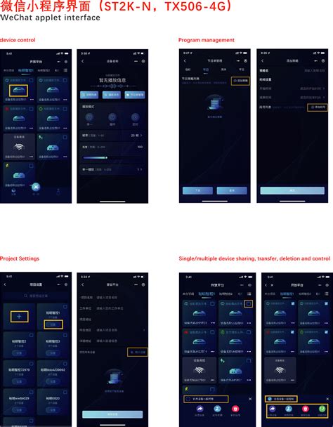 Wechat Applet Interface St2k N Tx506 4g Ymictrl