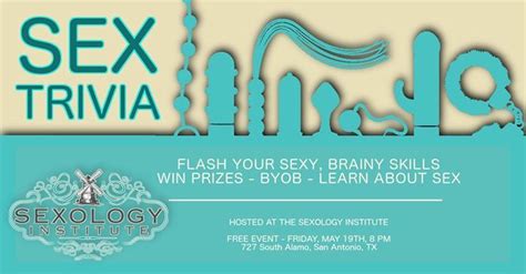 sex trivia at the institute in san antonio at sexology institute