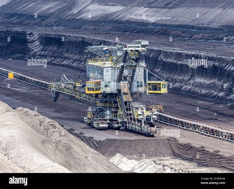 Brown Coal Mining Operations At Welzow Süd One Of The Largest Operational German Open Cast