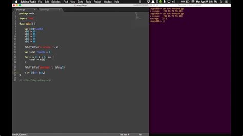 arrays with go youtube