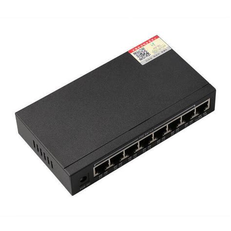 Diewu 8 Ports Rj45 10 100mbps Poe Network Switch Intelligent Power Supply Ethernet Switch