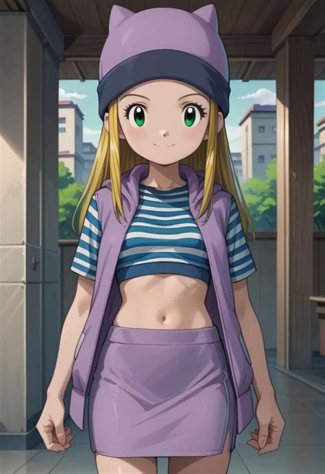 Zoe Izumi Orimoto Digimon Frontier Wliiexn Image Created By Ttan Tensor Art