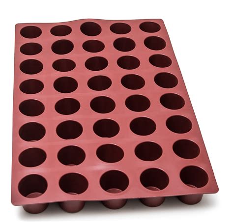Silicone Cylinder Mould 40 Cavities Ø55x55 Mm 119 Ml Maé Innovation