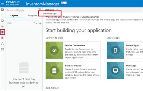 Import Business Data In Visual Builder Cloud Service Vbcs