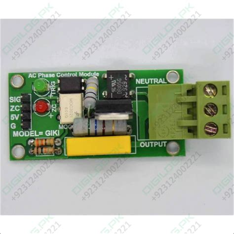 Arduino Triac Module With Zero Crossing Hall Road Digilog Pk