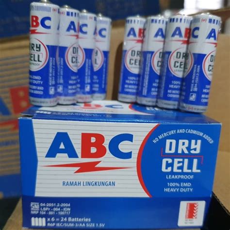 Batre Abc Biru Aa Isi Pcs Baterai Battery Batu Abc A Ori Lazada Indonesia
