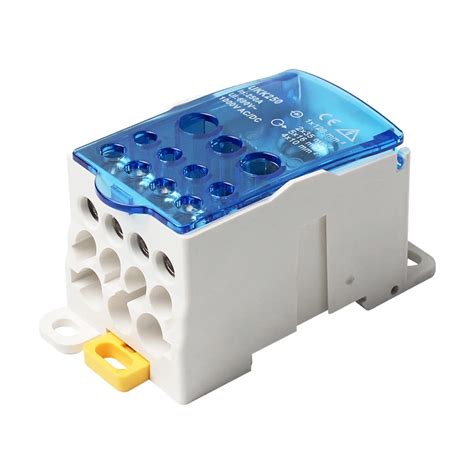 Terminal Block Connector Ukk 250a Waterproof Power Distribution Boxes Screw Type Connector With