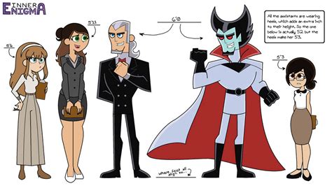 Danny Phantom Vlads Assistants Height Chart By Innerenigma On Deviantart